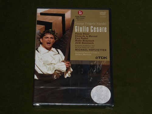 HANDEL GIULIO CESARE OLIVER MERCED RODLES HOFSTETTER TDK 2x DVD OPERA ...