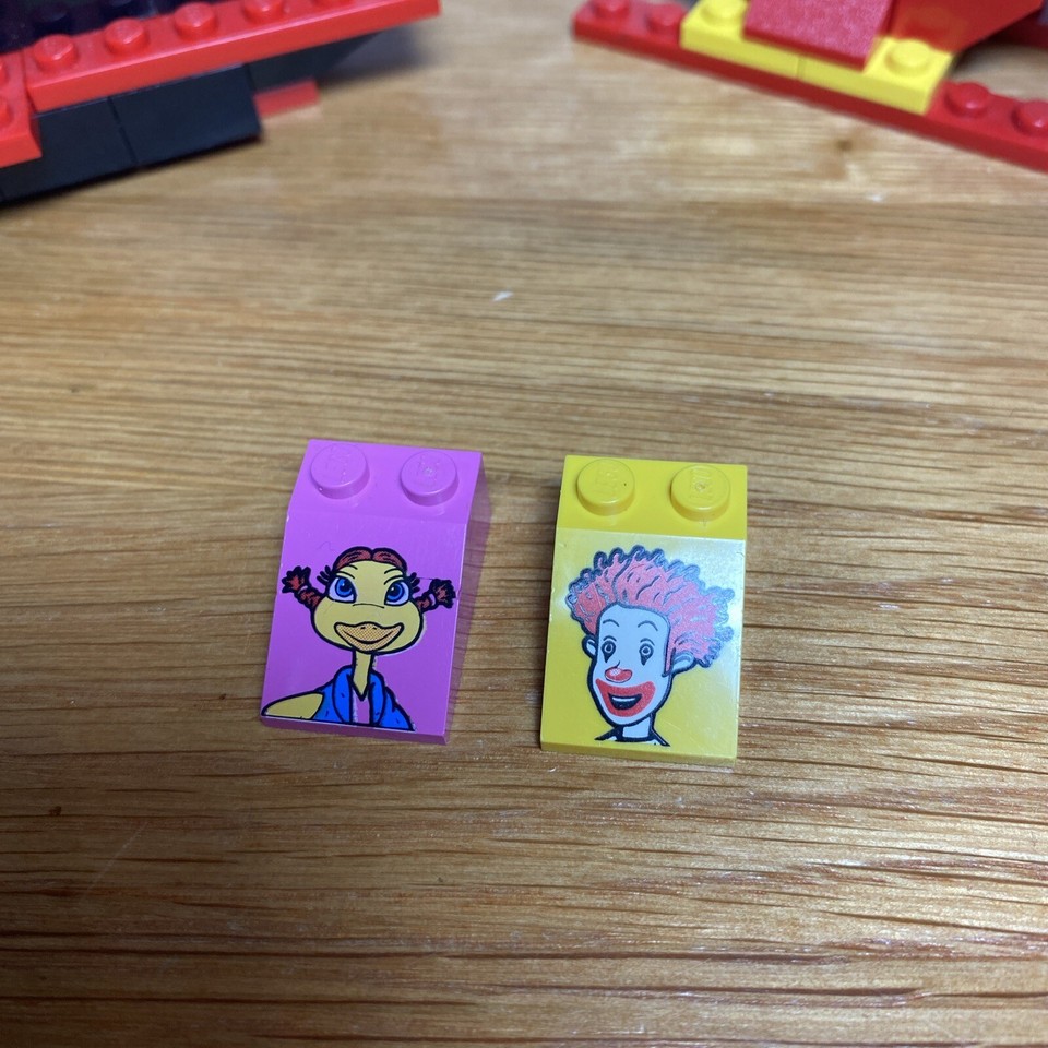 Vintage 1999 LEGO McDonalds Set 2032 Helicopter & 2069 Boat + Parts ...