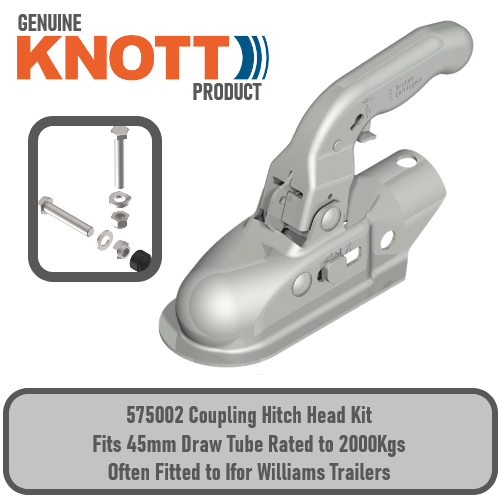 Genuine Knott Avonride 575002 Trailer Coupling KF13 KF20 Hitch Head ...