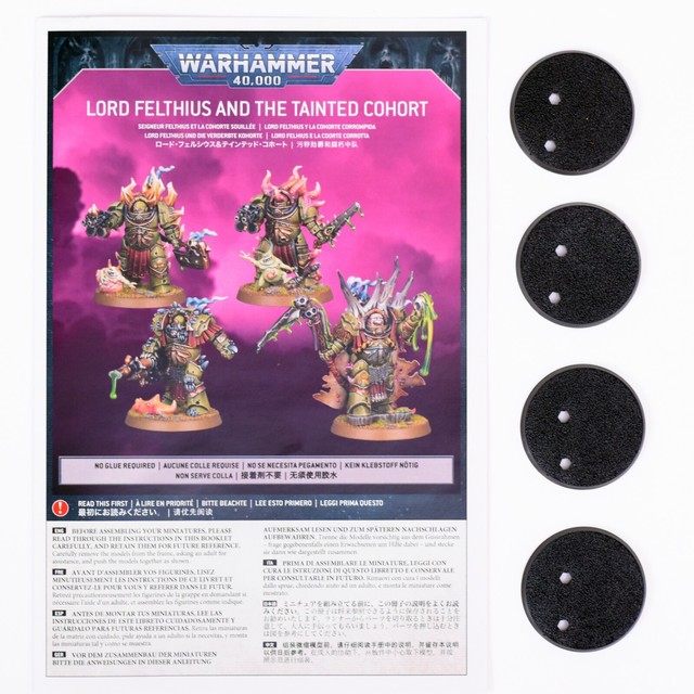 Warhammer 40k Death Guard Lord Felthius and The Tainted Cohort • Chaos ...