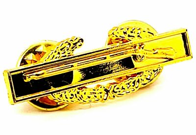 COMBAT INFANTRY BADGE CIB MINI Miniature Military US ARMY GOLD PLATED ...