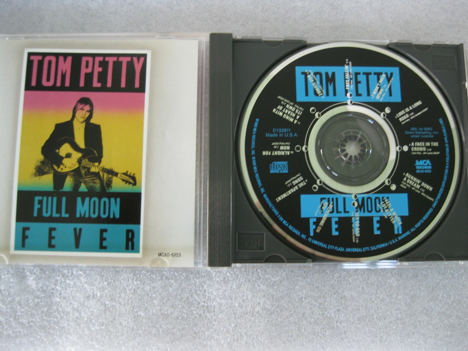 TOM PETTY, FULL MOON FEVER CD - FREE SHIPPING | eBay