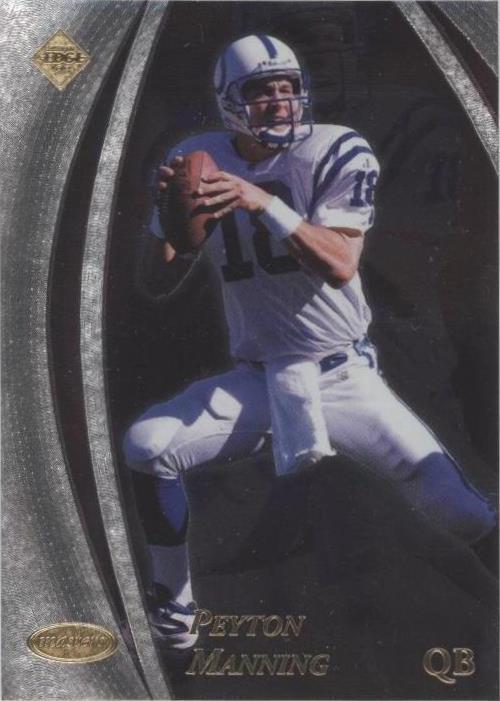1998 Collector's Edge Masters - Peyton Manning #73 50-Point /3000 (RC ...