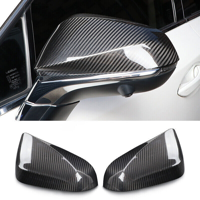 2Pcs Rear View Side Door Mirror Cover Left HandFor Lexus NX 250 350h ...