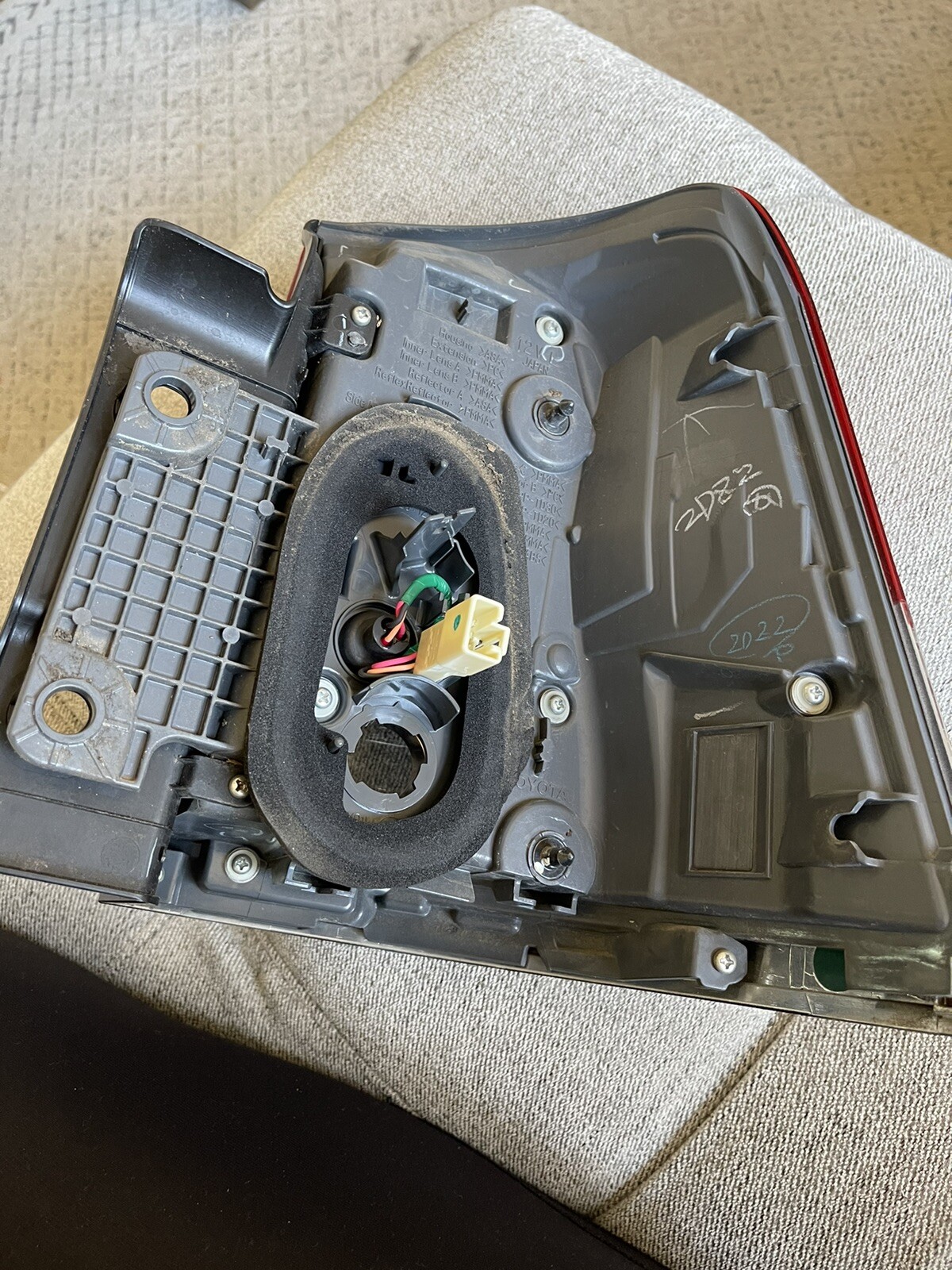 Lexus LX570 Rear Taillight 81561-60A50 Driver (on body) 2013-2015 OEM ...