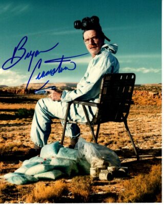 Bryan Cranston Signed Autographed 8x10 Breaking Bad Walter White ...