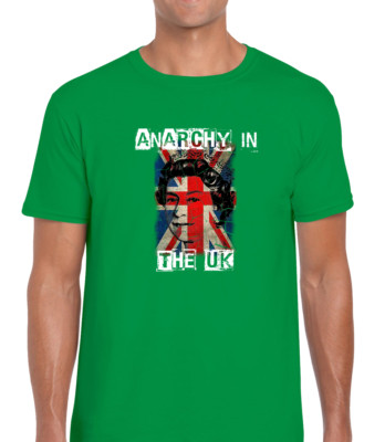 Union Jack Anarchy Punk Music Retro Uk Anarchy Unisex T-Shirt | eBay