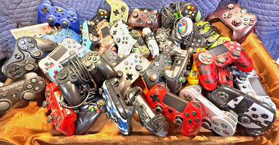 Lot of 39 Random 3rd Party Game Controllers for Repair or Parts | eBay