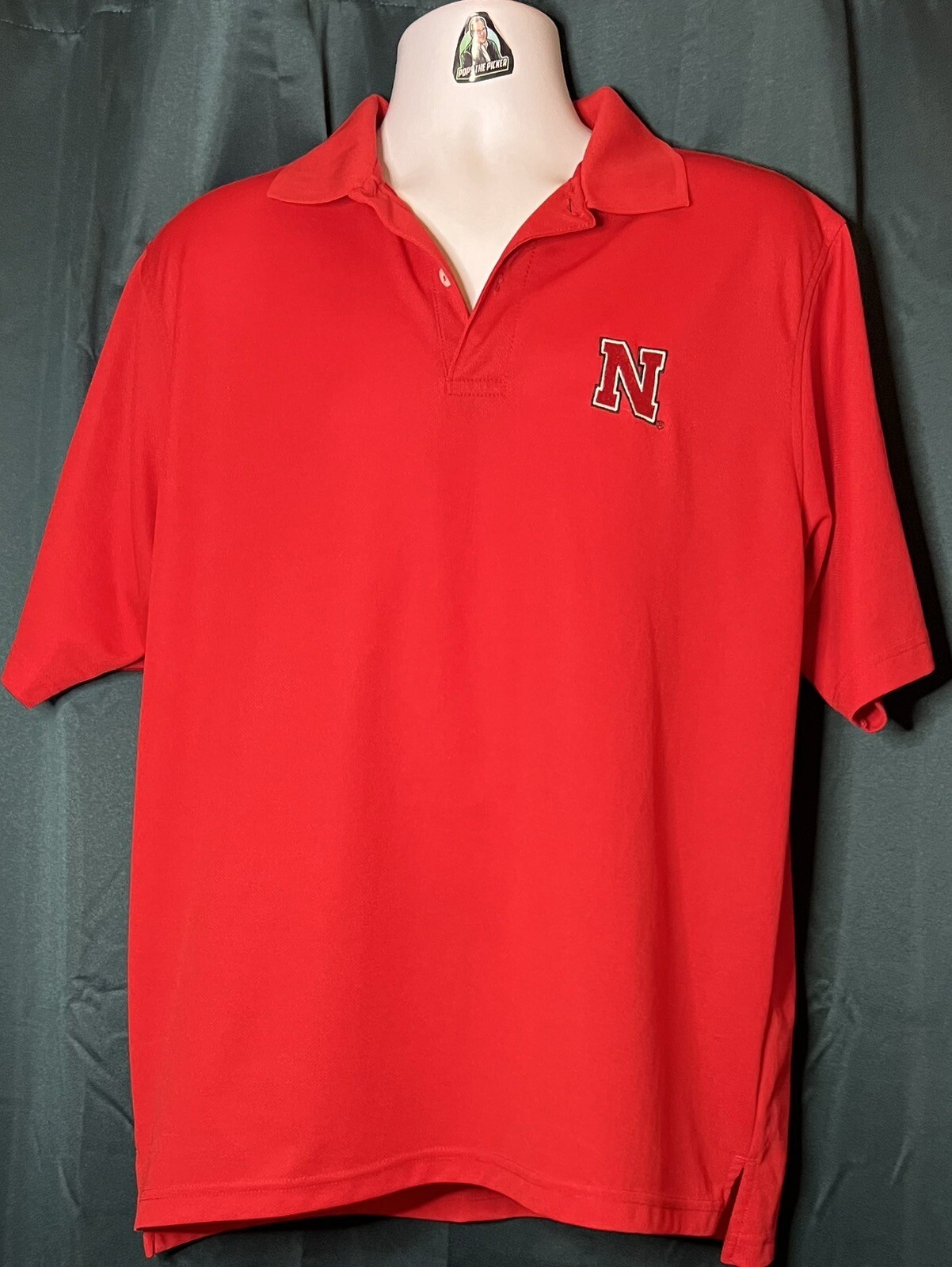 Gear For Sport University Of Nebraska Polo Shirt - MEDIUM | eBay