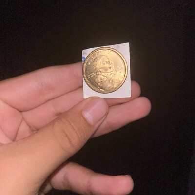 2000 P Sacagawea One Dollar Coin US Liberty Gold Color | eBay