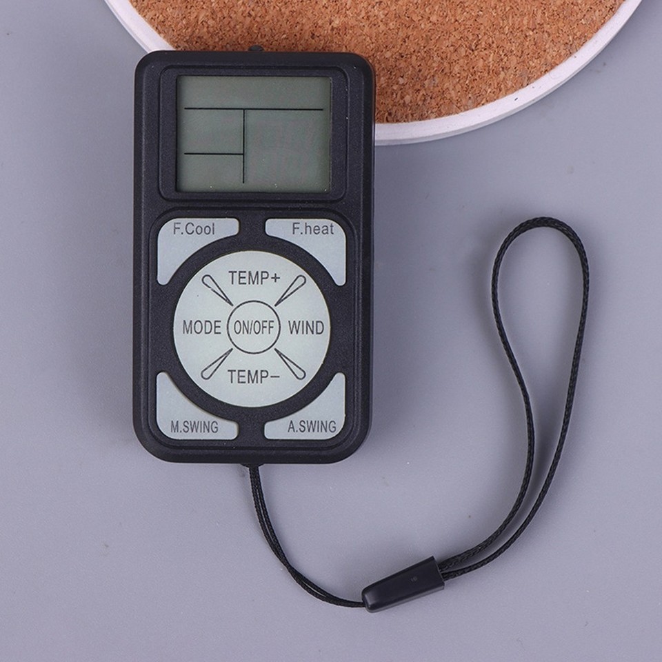 Compact LCD Air Conditioner Remote Control Works with For All Common ...