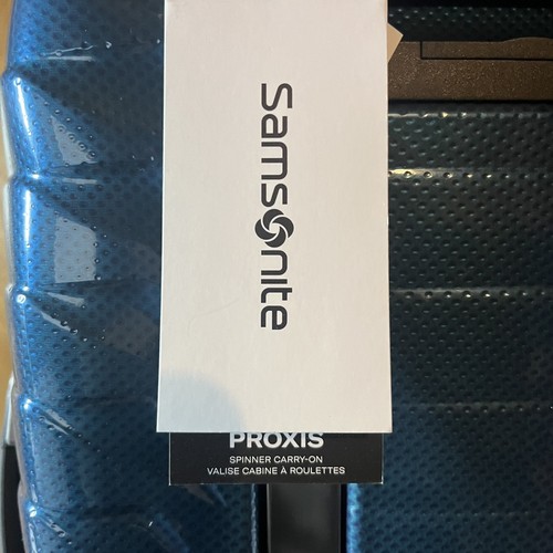 SAMSONITE PROXIS Hardside 22" 360 spinner carry on blue | eBay