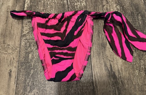 Victorias Secret Brazilian Bikini Bottom~Size Small~Side tie~Adjustable ...