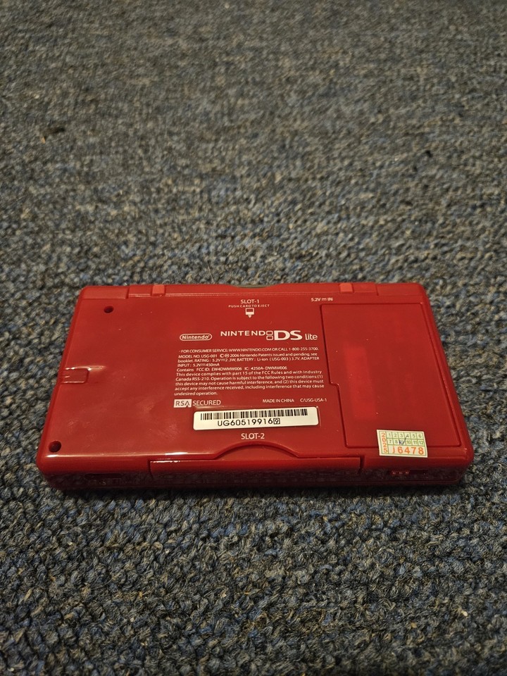 25th Anniversary Mario Nintendo DS Lite Console | eBay