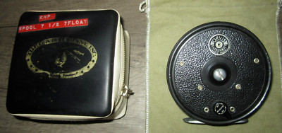 Vtg Orvis Battenkill fly fishing reel made in England, w original zip ...