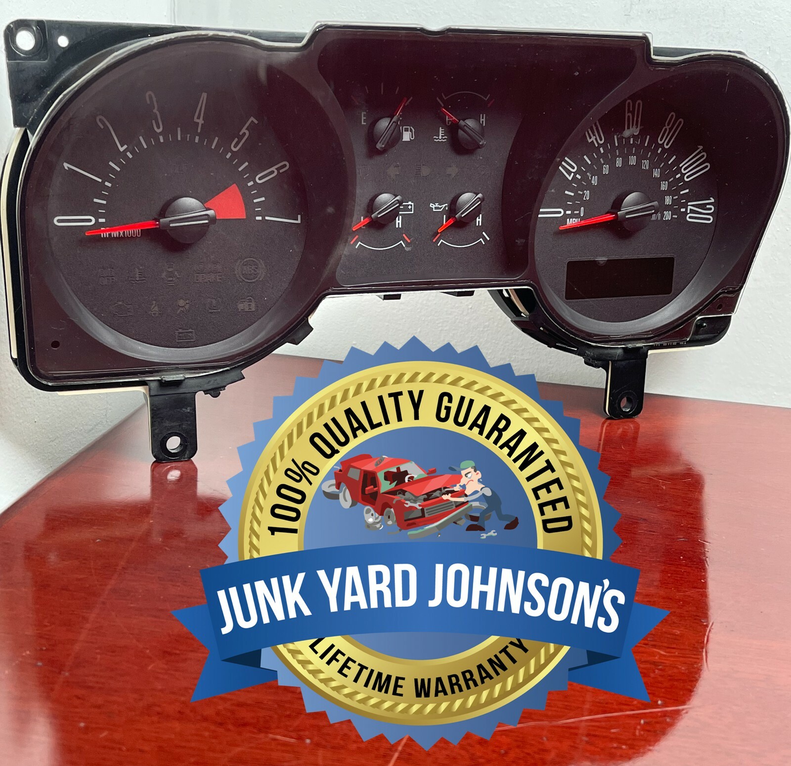 05 Ford Mustang Instrument GT Speedometer Cluster Tested Good 6 Gauge ...