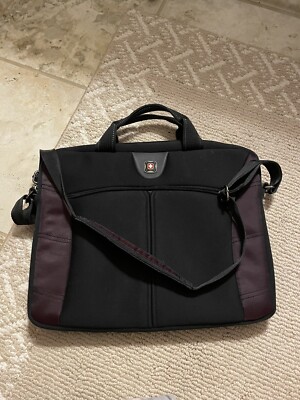 Wenger Swiss Gear Swiss Army Laptop Bag W/ Strap 16x 12 | eBay