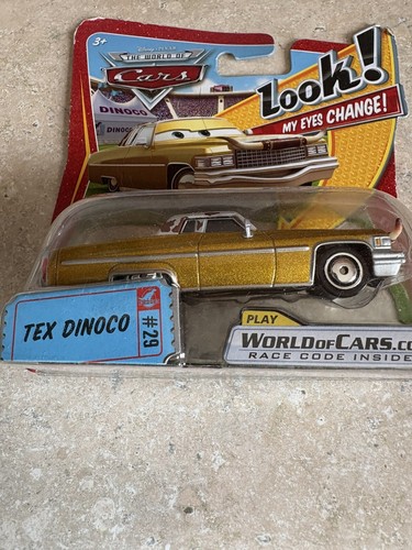 DISNEY PIXAR CARS LOOK! MY EYES CHANGE! TEX DINOCO #29 | eBay
