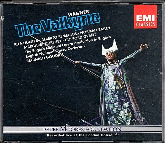 The Valkyrie By Wagner~English National Opera In English~4 CD Set~VG ...