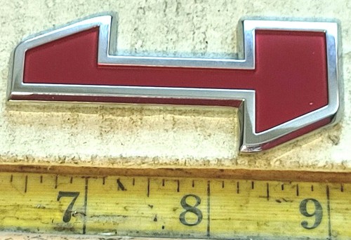 GMC SIERRA CIRCA '20 THE NUMBER "4" RED/SILVER EMBLEM 84682636 / ...