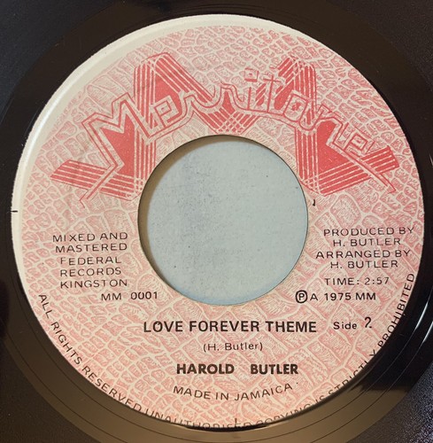 Cynthia Schloss - Love Forever 45 Merritone 1975 Reggae Pop Soul VG mp3 ...