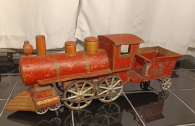 D. P. Clark & Toy Train Hill Climber Train Locomotive & Tender BIG 4 ...