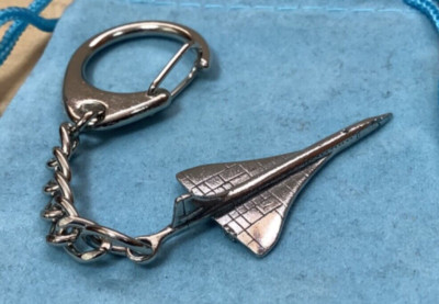 Concorde Keyring - Beautiful Silver Pewter Keychain | eBay UK