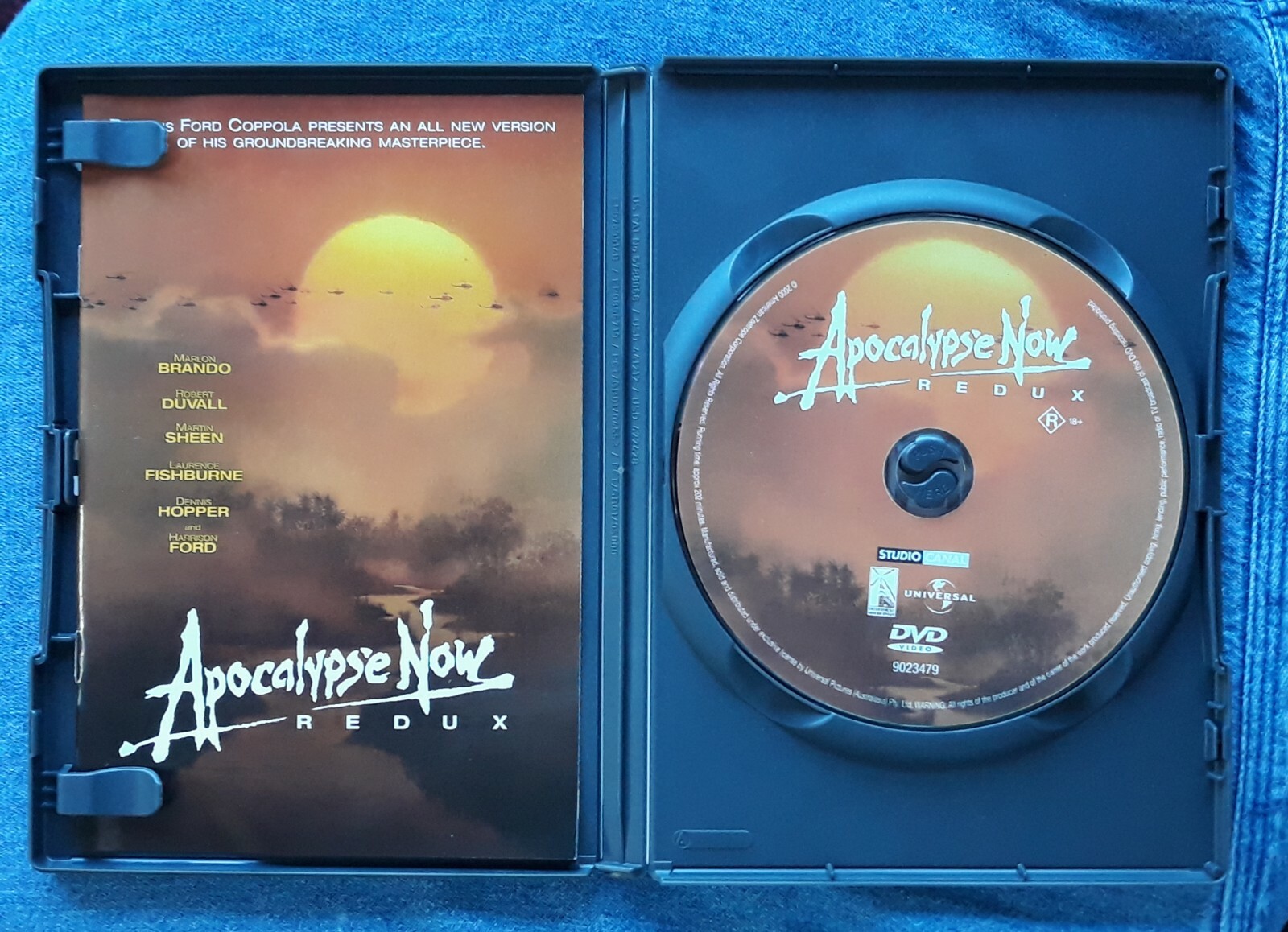 APOCALYPSE NOW REDUX DVD 2001 AUS (Region 4) Extended Edition w/Booklet ...