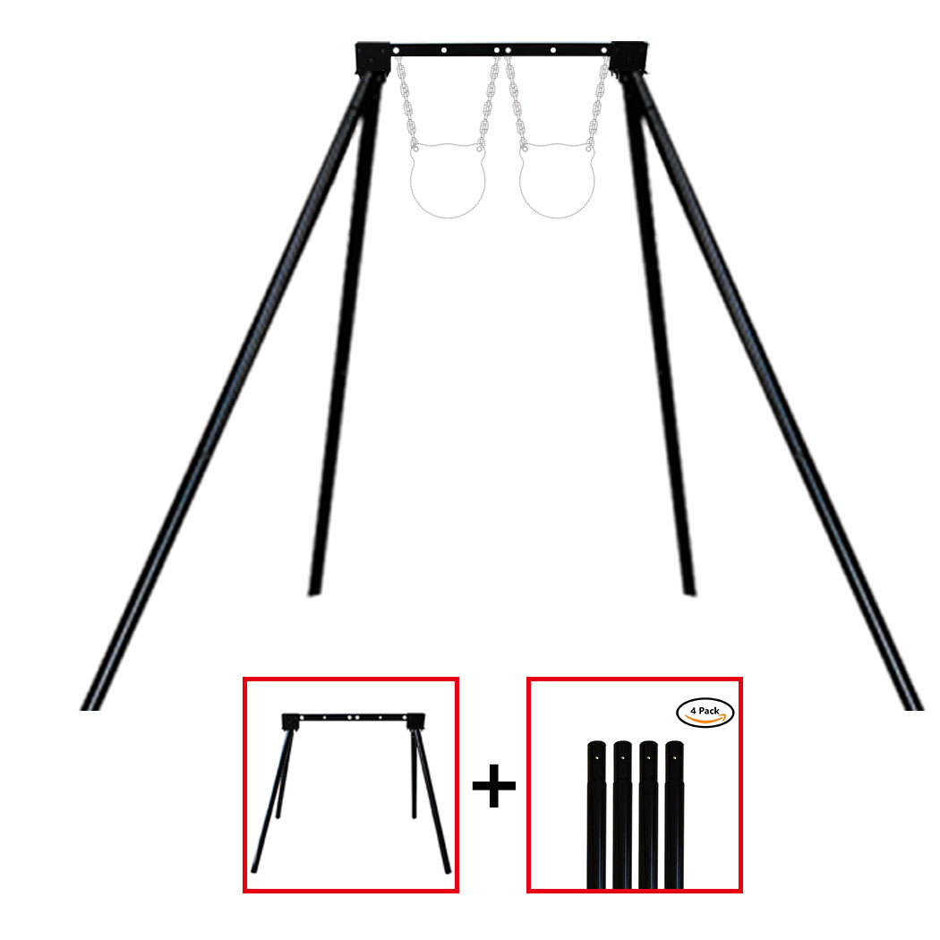 Steel Shooting Target Stand For AR500 Metal Plate Targets-Rifle Pistol ...