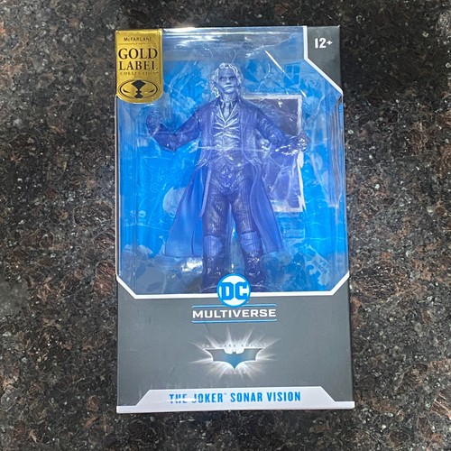SDCC 2023 McFarlane Dark Knight Joker Sonar GOLD LABEL DC Multiverse IN ...