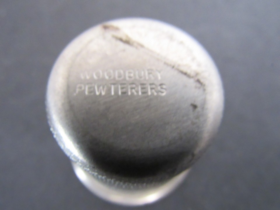 Rare Woodbury Pewterers Giant Thimble Jigger or Drink Measure Shot ~ 1 ...