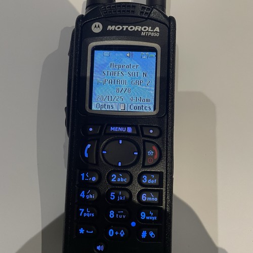 Motorola MTP850 Tetra 350-390MHz Radio with Repeater Function (UK ...