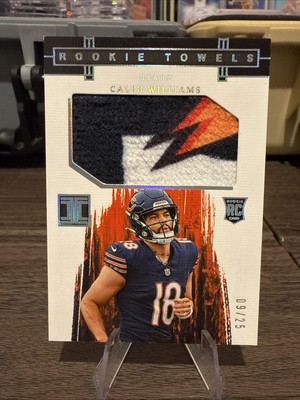 2024 Panini Impeccable Caleb Williams Rookie Towels /25 Patch Bears #RT ...