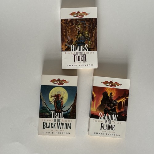 Dragonlance - Taladas Trilogy / Chris Pierson / GUC Three Paperback ...