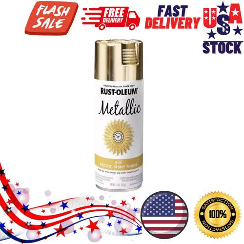 Vibrant 11 Oz. Gold Metallic Spray Paint for Stunning Finishes | eBay