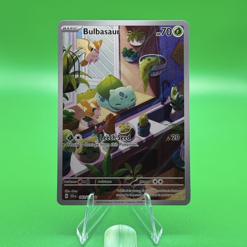 Pokemon Bulbasaur 143/142 Sv07: Stellar Crown Holo NM | eBay