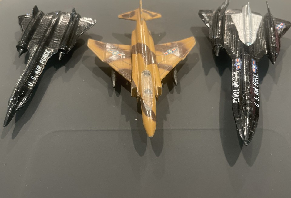 Diecast Military Planes Zee Toys 3 planes Vintage Used | eBay