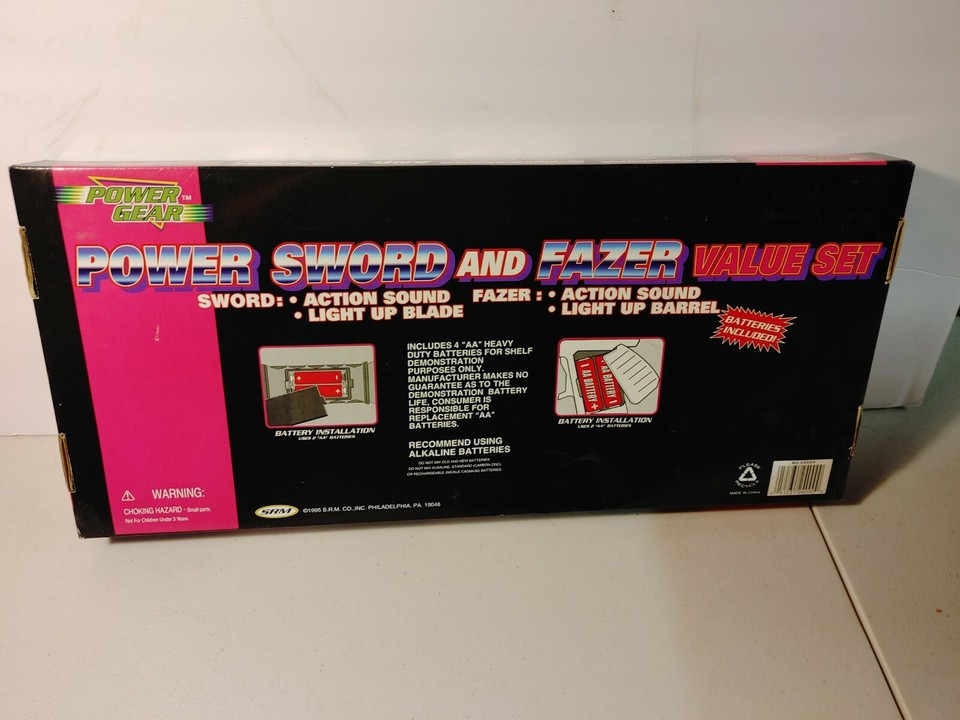 1995 Purple Power Sword And Fazer Power Gear NRFB | eBay