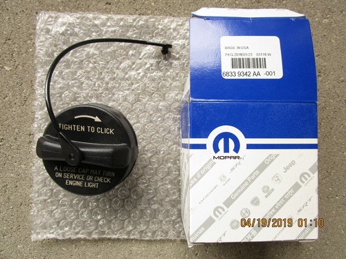 18 JEEP WRANGLER 2D / 4D SUV FUEL GAS TANK FILLER CAP WITH TETHER OEM ...