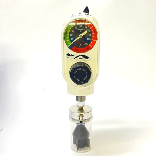 Ohio Medical Suction Regulator Unit Model 1251, 0-200mmHg | eBay