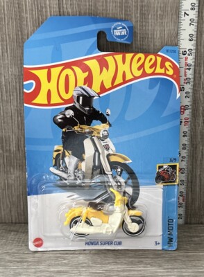 Hot Wheels Yellow Honda Super Cub 87/250 2023 | eBay