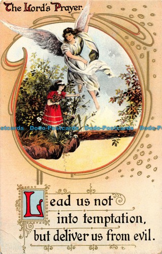 R162677 The Lords Prayer. Lead Us Not Into Temptation But Delivery Us ...