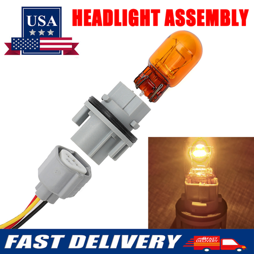 US Headlight Turn Signal Bulb Socket For Nissan Toyota 4Runner Tacoma ...