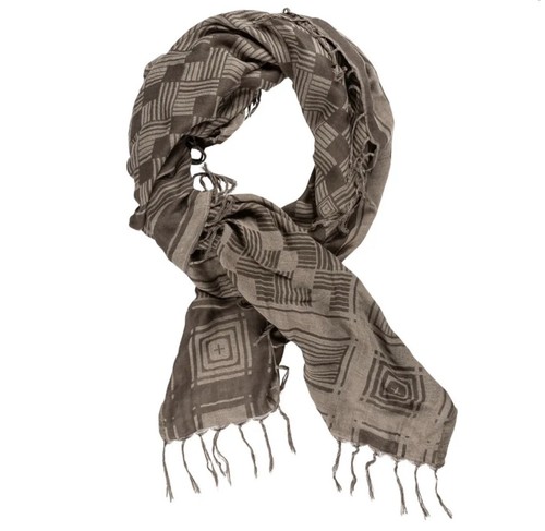 5.11 TACTICAL LEGION SCARF Khaki Gray Brown Arafatka military Afghan Or ...