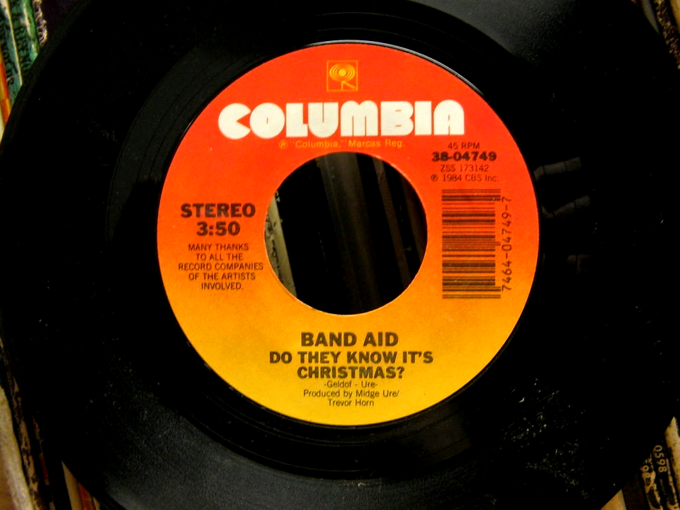 Band Aid / Do They Know It's Christmas - Classic Christmas 7' - 1984 ...