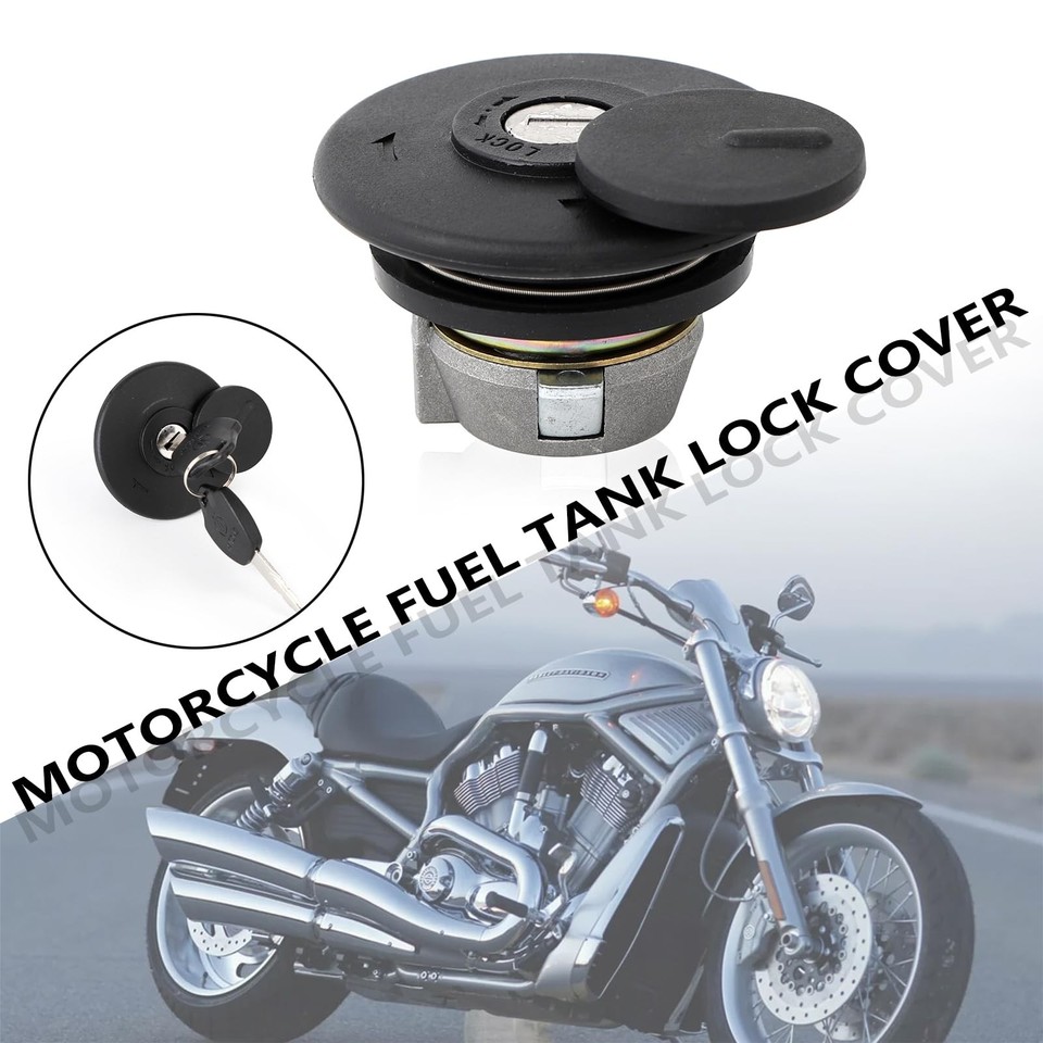 Motorcycle Gas Caps with Switch Lock Fuel Tank Cap Fit for Chinese GY6 ...
