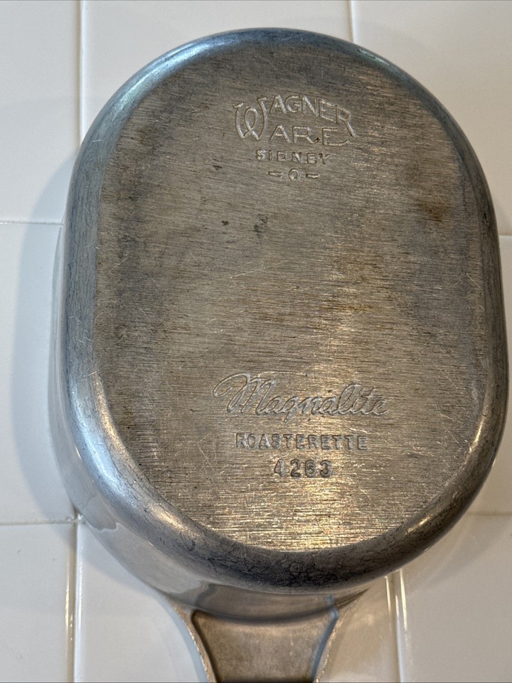 VTG Magnalite Wagner Ware Sidney-O-4263 4 1/2 Qt. Roasterette W/ Lid | eBay