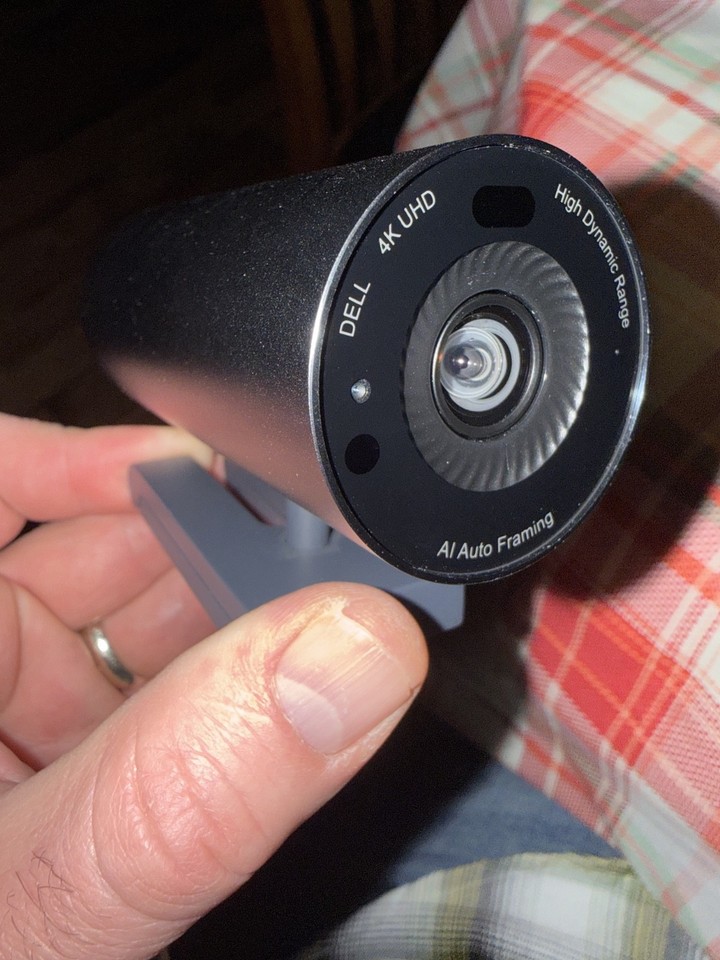 Dell Ultrasharp WB7022C 4K Webcam Web Camera With USB Cable And Mount ...
