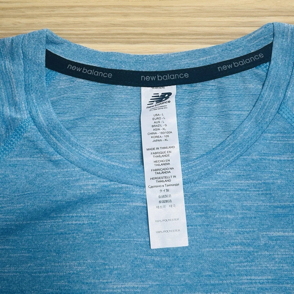 New Balance NBDRY Tenacity T-Shirt MT 81095 Cad Bleu, NEW!! Choose Sz ...