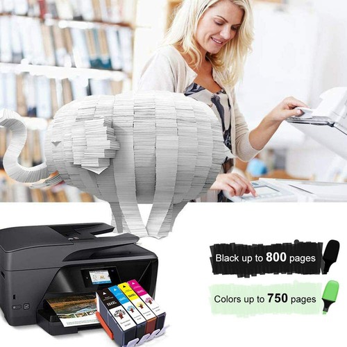 Set of 4 PK Ink Cartridge For HP 564 XL Photosmart 5514 5510 5511 5512 ...